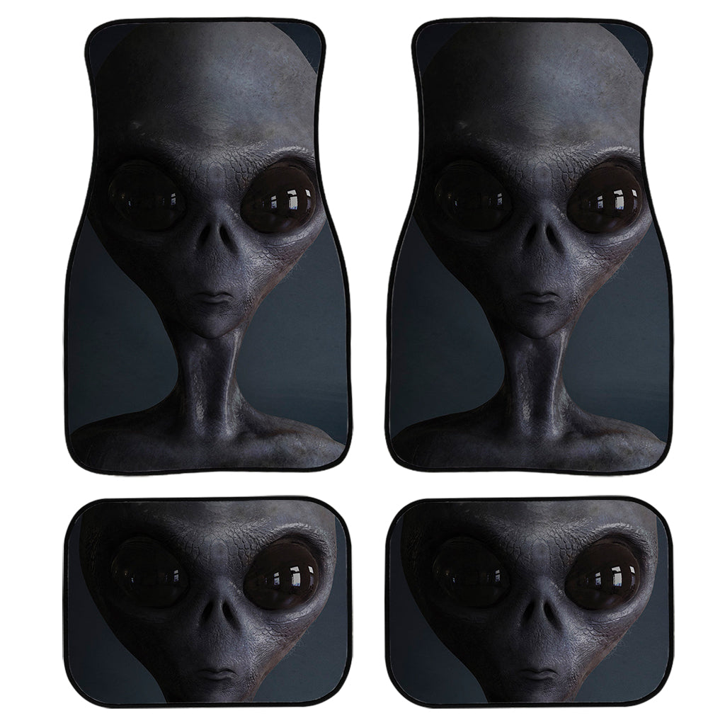 Scary Grey Alien 3D Print Front And Back Car Floor Mats, Front Car Mat ...