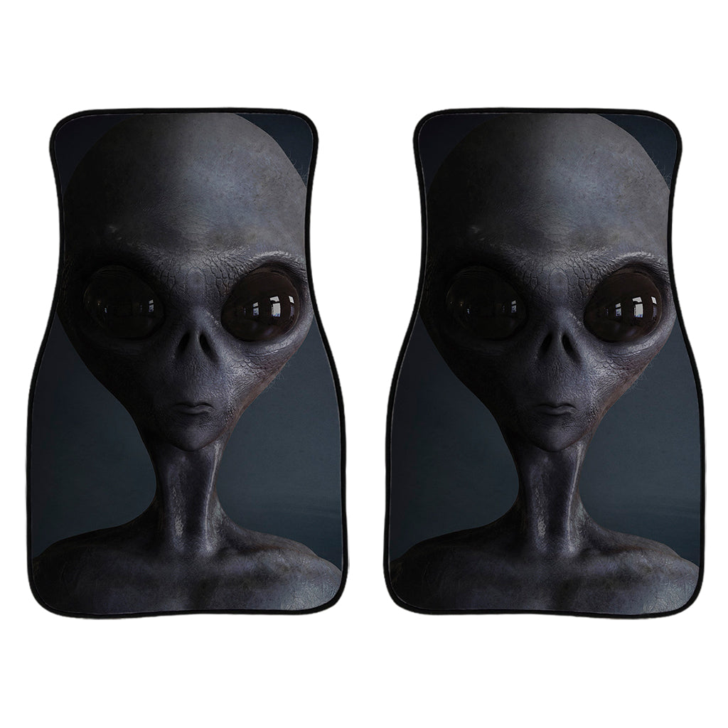 Scary Grey Alien 3D Print Front And Back Car Floor Mats, Front Car Mat ...