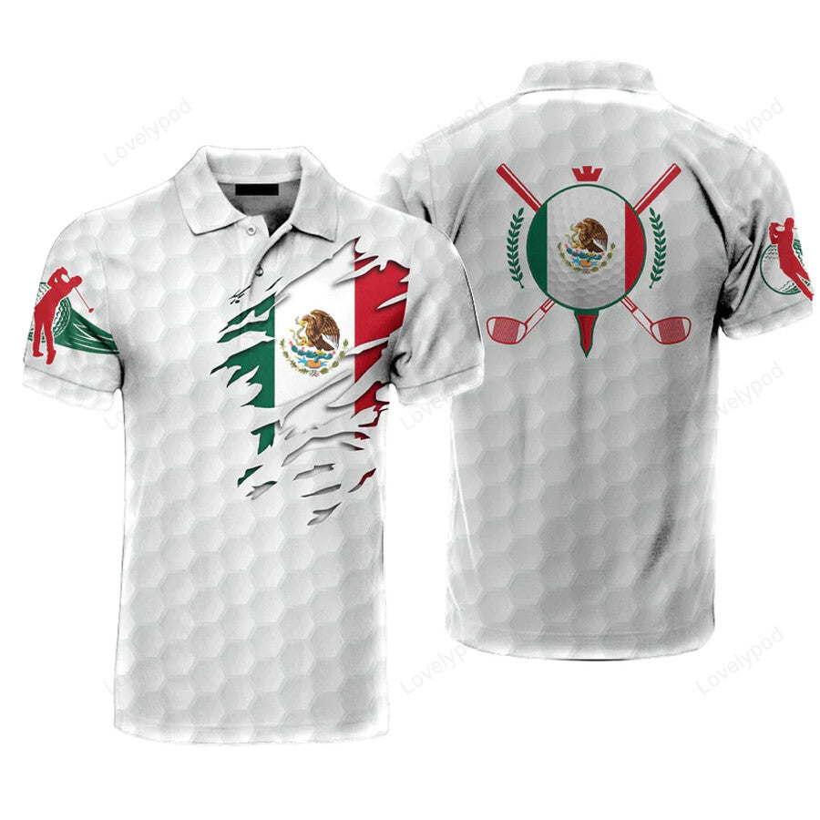 Amazing mexican golf player polo shirt for men GY0094 – Lasfour